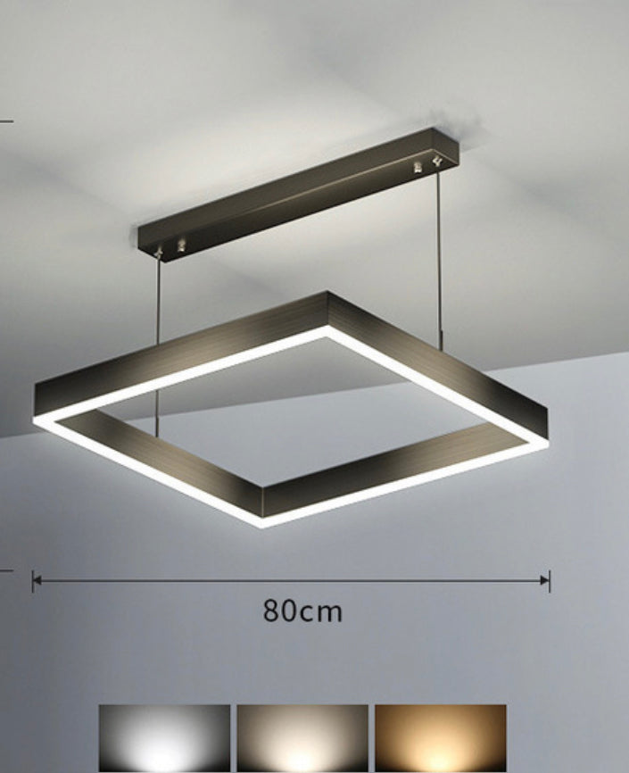 3 temperature Square Chandelier – Lights Architect